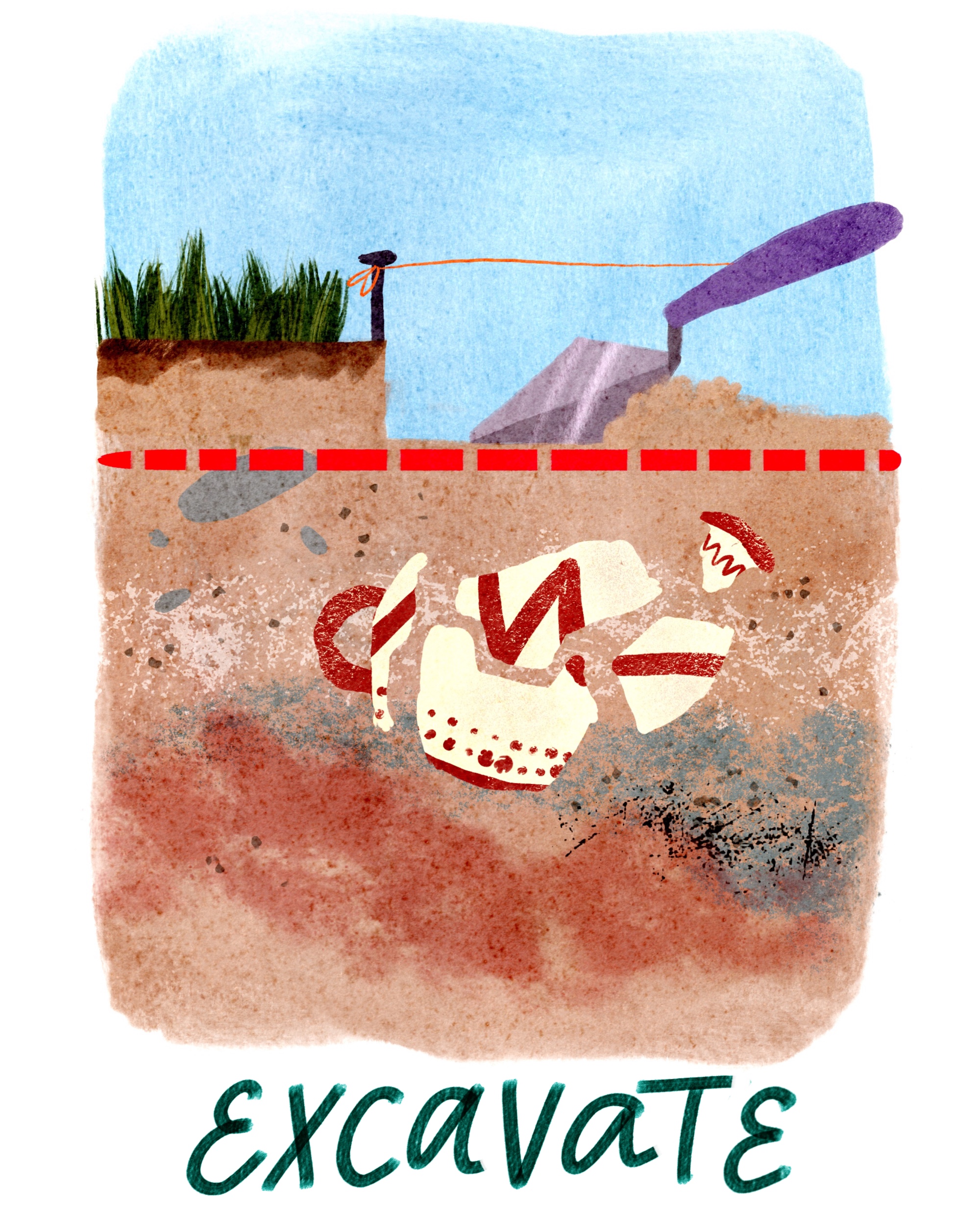 Excavate – Dig Doodles